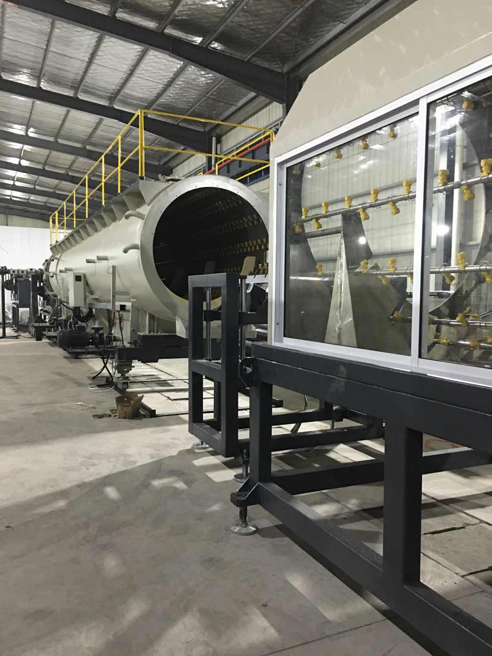 Gfdpipe introduced the biggest HDPE water pipe production line in China - gfdpipe